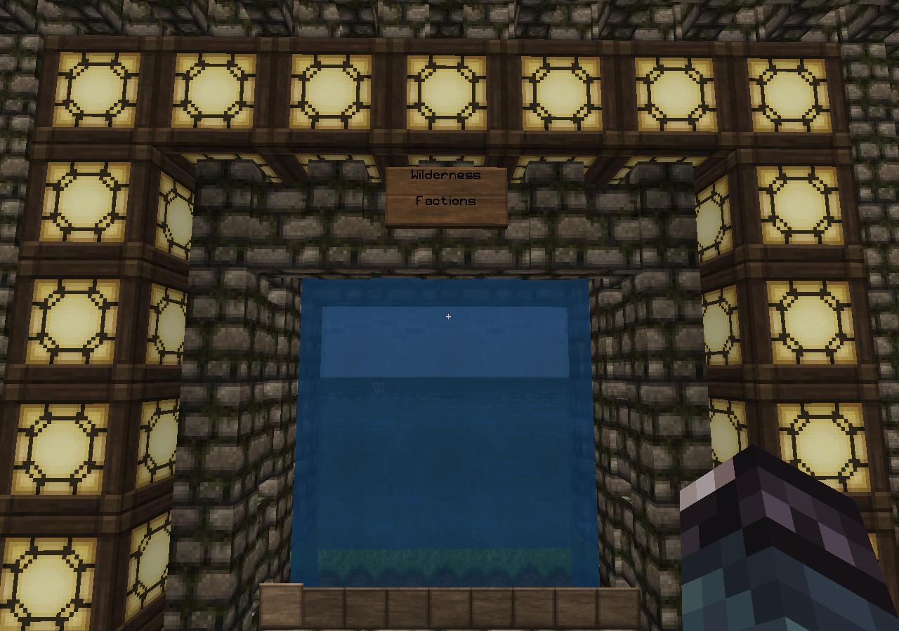 Server Spawn / Portal Hub Minecraft Map