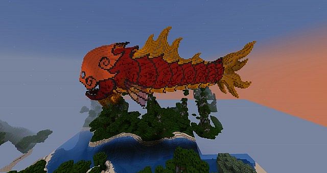 Kaiju - Flying Goldfish [VCGB] Minecraft Map