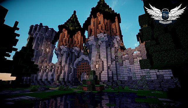 Simple medieval spawn ( faction ) Minecraft Map