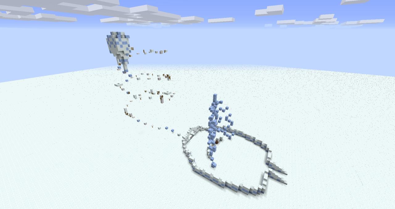 Ice Parkour Minecraft Map