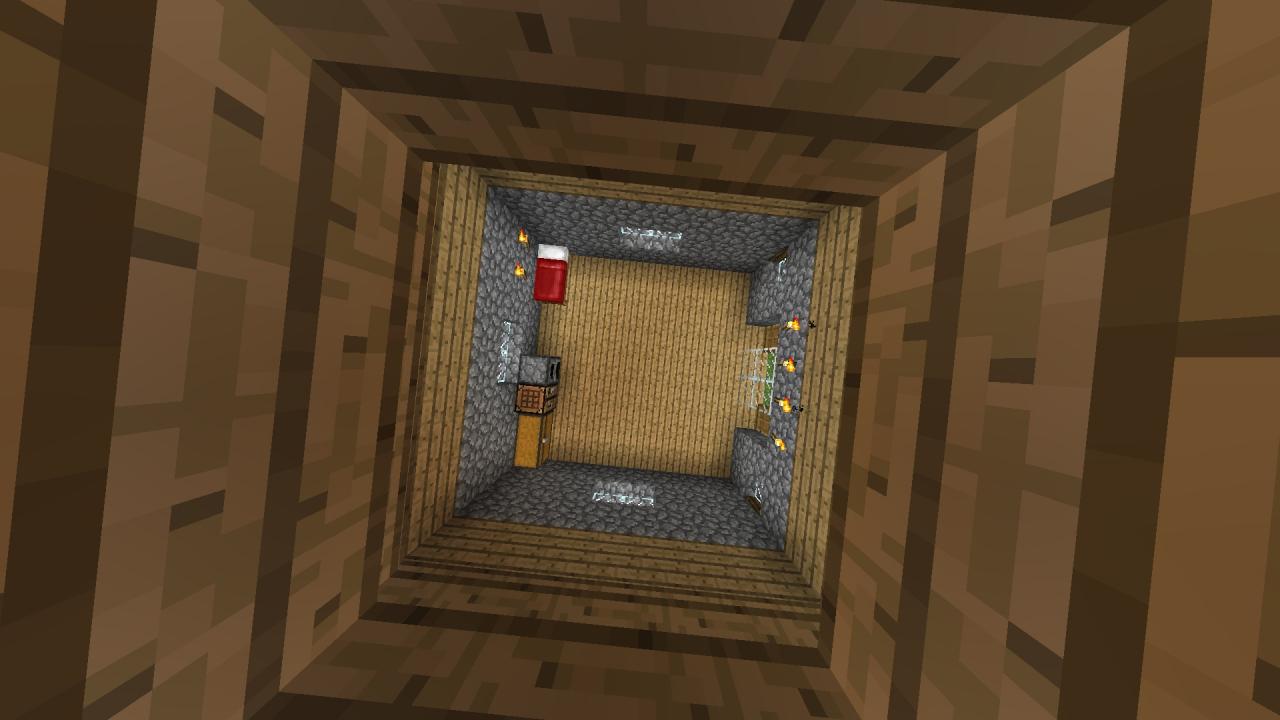 10x10 House Minecraft Map