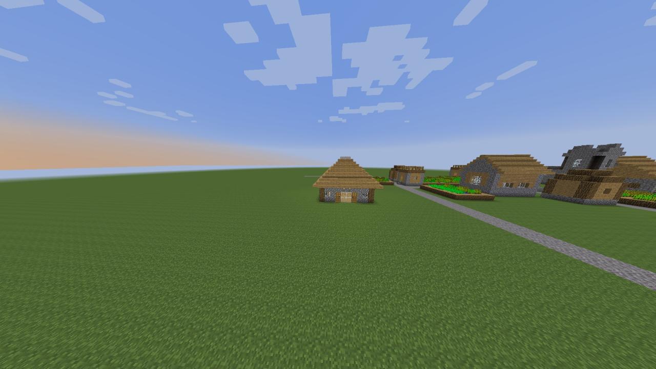10x10 House Minecraft Map