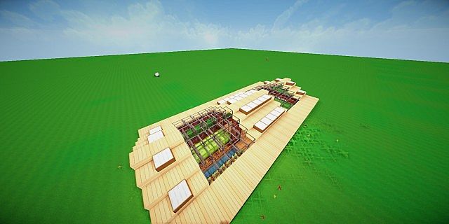 Modern Eco Village | Green House 2 Minecraft Map