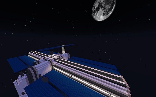Space Station Minecraft Map