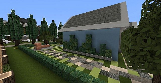 Bluecrest - A Traditional Home Minecraft Map