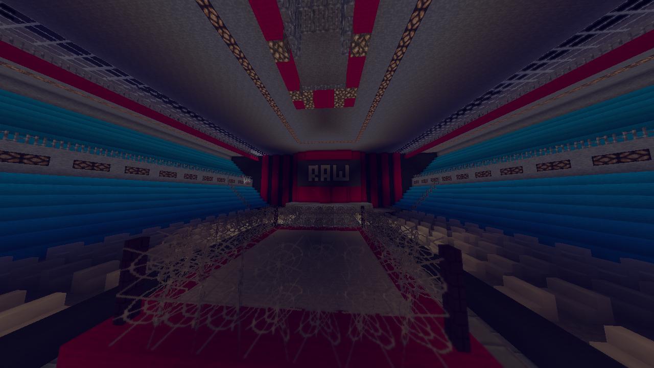 MINECRAFT WWE RAW ARENA 2014 Minecraft Map
