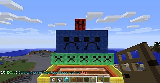 CREEPER SERVER SPAWN!!!!! Minecraft Map