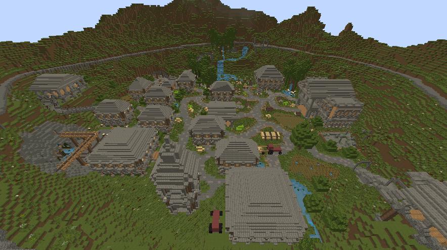 Server Village Minecraft Map