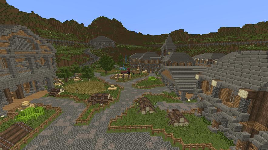 Server Village Minecraft Map