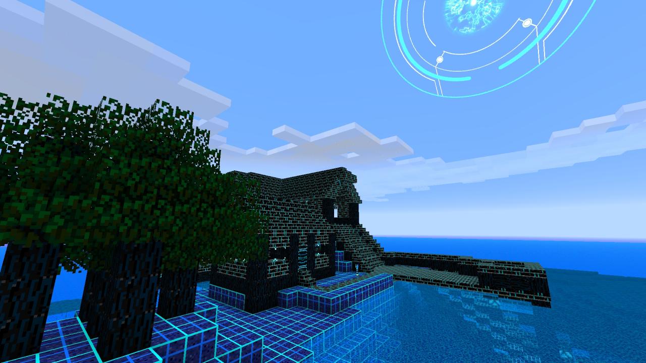TRON Minecraft Texture Pack