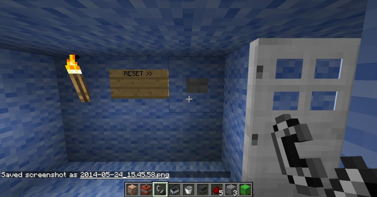 coded door 9 keypad code Minecraft Map