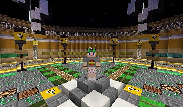 Lucky Block PVP Arena #2 (1.7.2) Minecraft Map