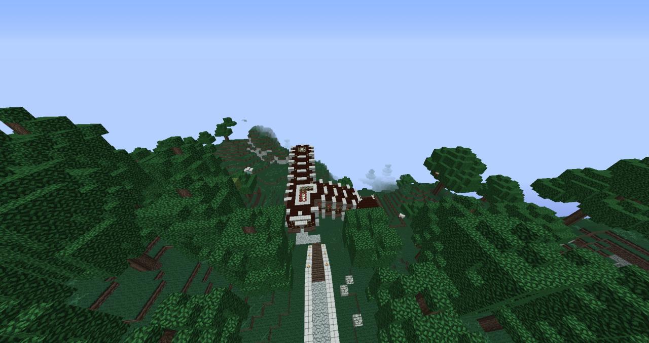 Hillside manor 1.7.2 Minecraft Map