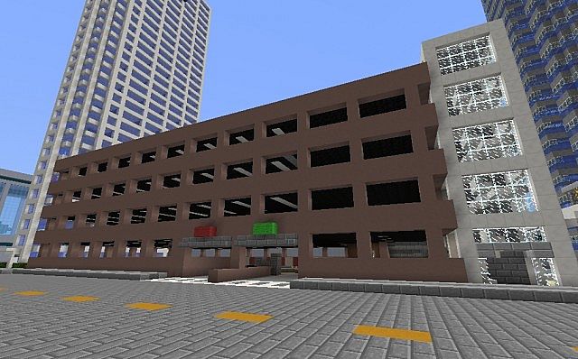 Parking lot Minecraft Map