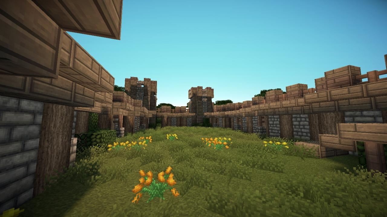 [1.7] Medieval Village Template - Erengier (Schematic) Minecraft Map