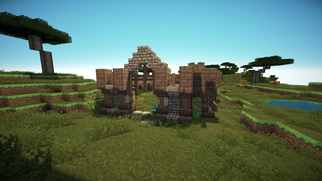 [1.7] Medieval Village Template - Erengier (Schematic) Minecraft Map