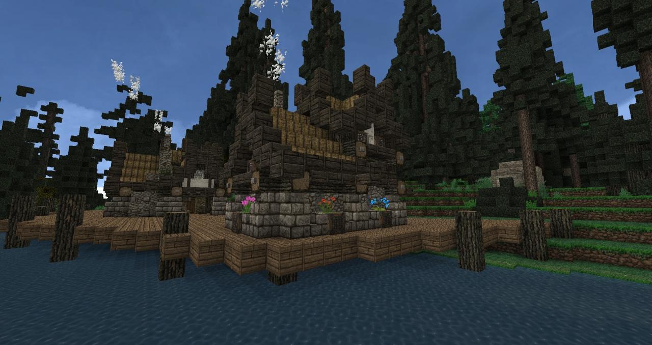Viking House Design Minecraft Map