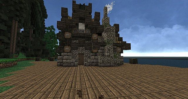 Viking House Design Minecraft Map