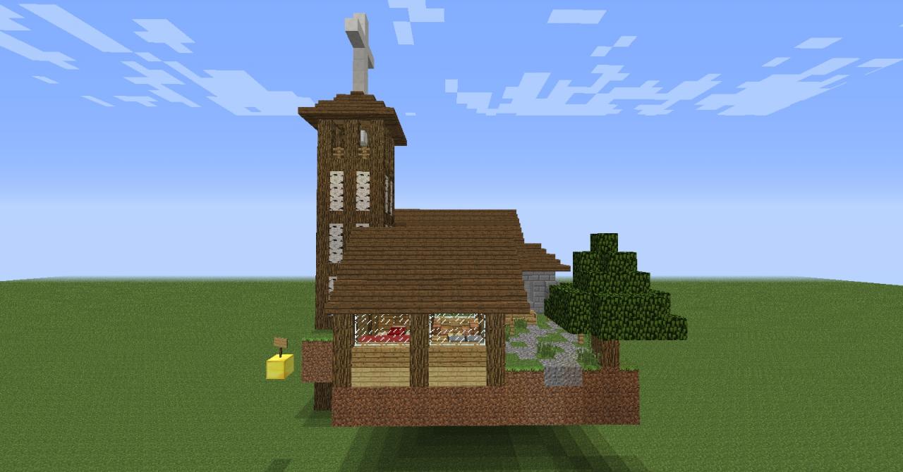 Medieval Church / Średniowieczny kościół Minecraft Map