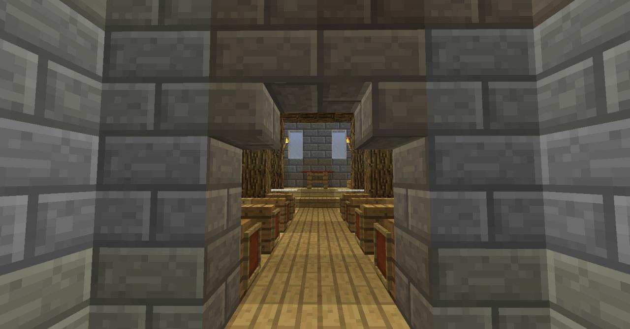 Medieval Church / Średniowieczny kościół Minecraft Map