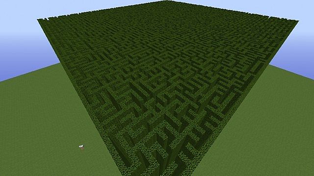 Biggest Maze Minecraft Map