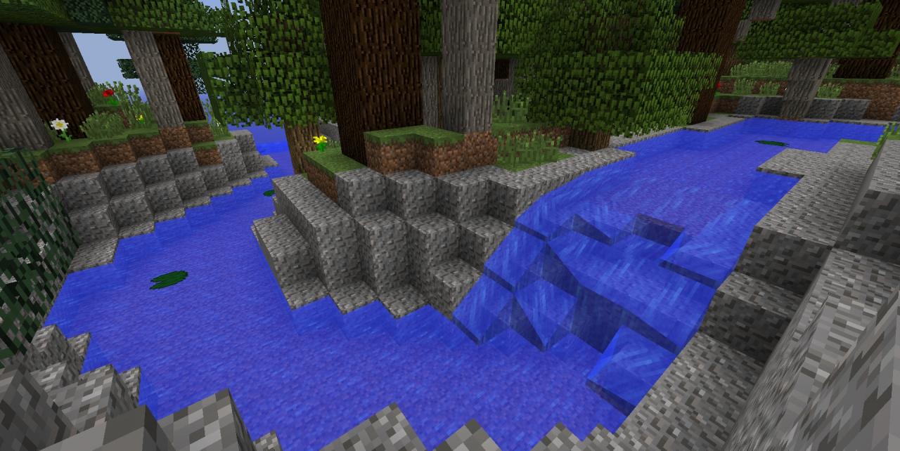 Floating Forest Island Minecraft Map