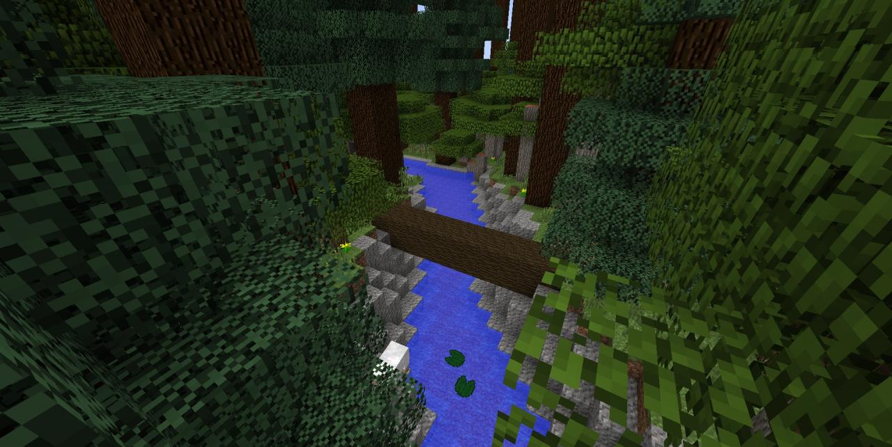 Floating Forest Island Minecraft Map