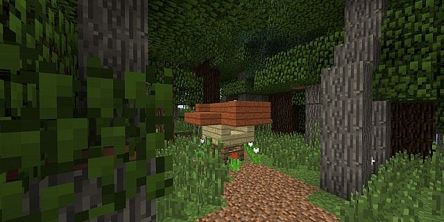 Floating Forest Island Minecraft Map