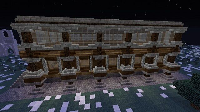 Darkwood Library Minecraft Map