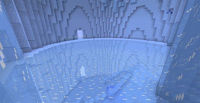 {UPDATED} Elsa FROZEN ice castle 2 Minecraft Map