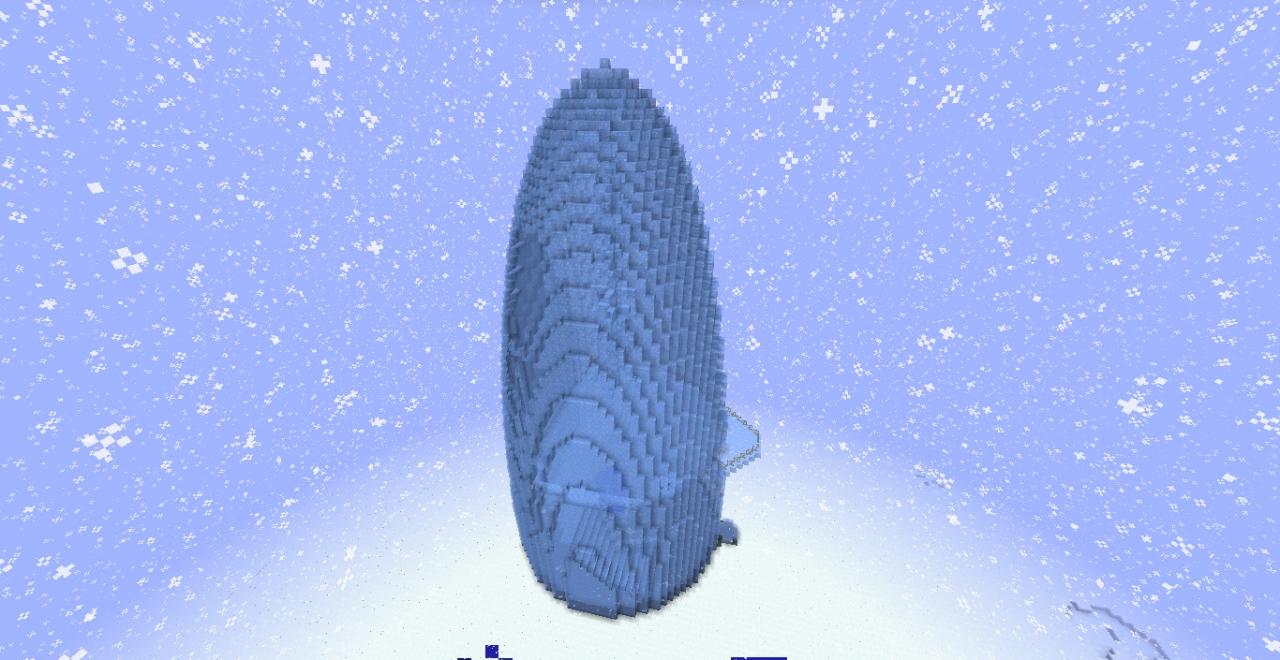 {UPDATED} Elsa FROZEN ice castle 2 Minecraft Map