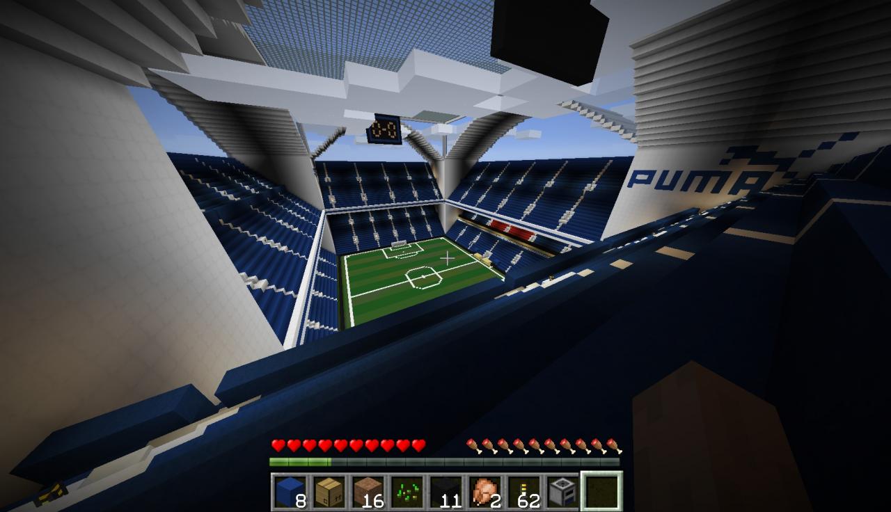 **NEW** Huge Football/Soccer Stadium Minecraft Map
