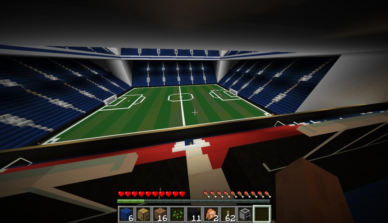 **NEW** Huge Football/Soccer Stadium Minecraft Map
