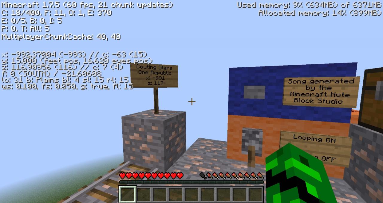 Minecraft Note Block Song: Counting Stars - OneRepublic Minecraft Map