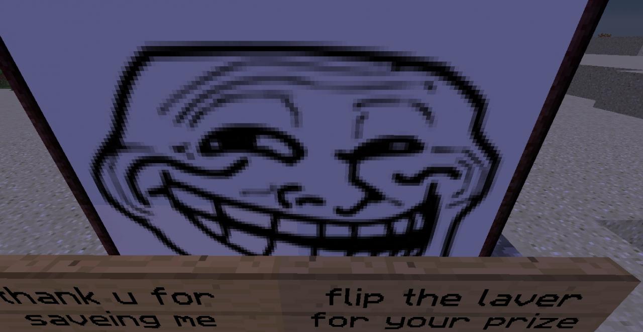 The Troll map Minecraft Map