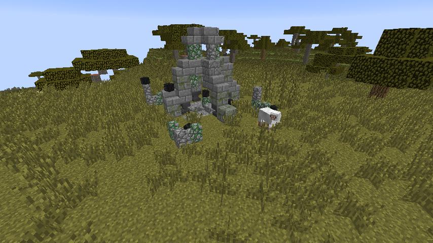 random ruins Minecraft Map