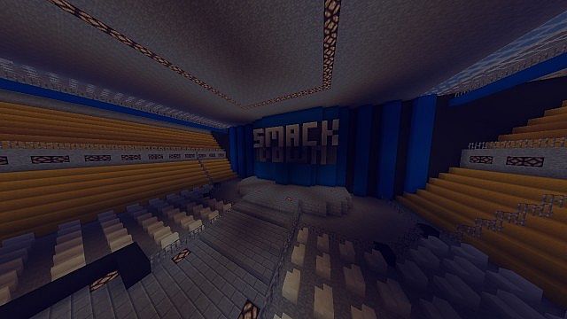 MINECRAFT WWE SMACKDOWN ARENA 2014 Minecraft Map