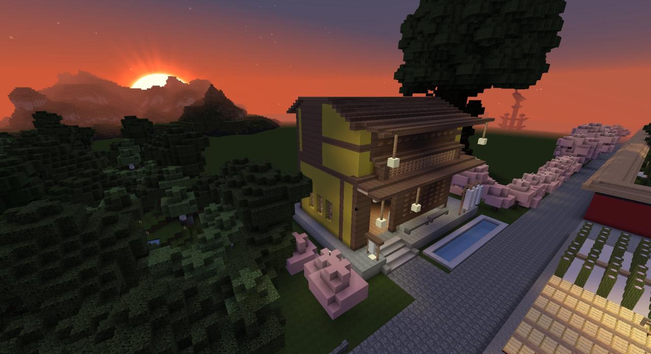 Sadoya-A Traditional Japanese Tea Shop Minecraft Map