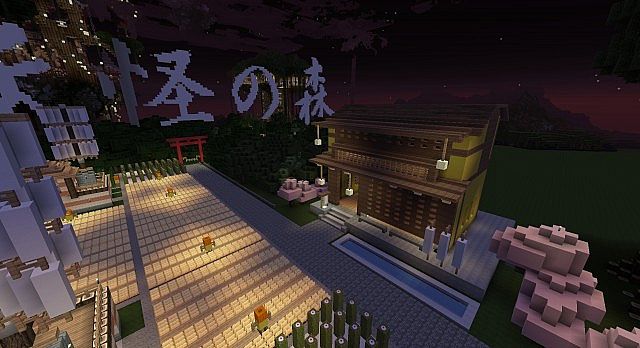 Sadoya-A Traditional Japanese Tea Shop Minecraft Map