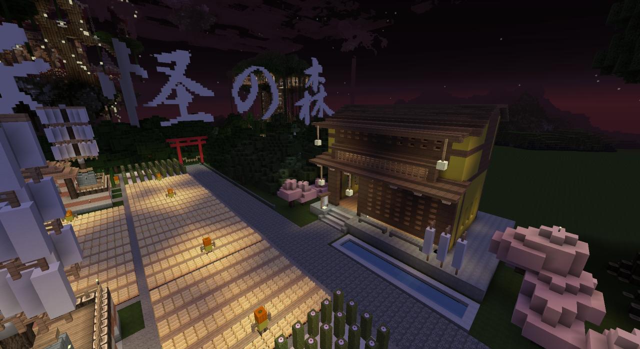 Sadoya-A Traditional Japanese Tea Shop Minecraft Map