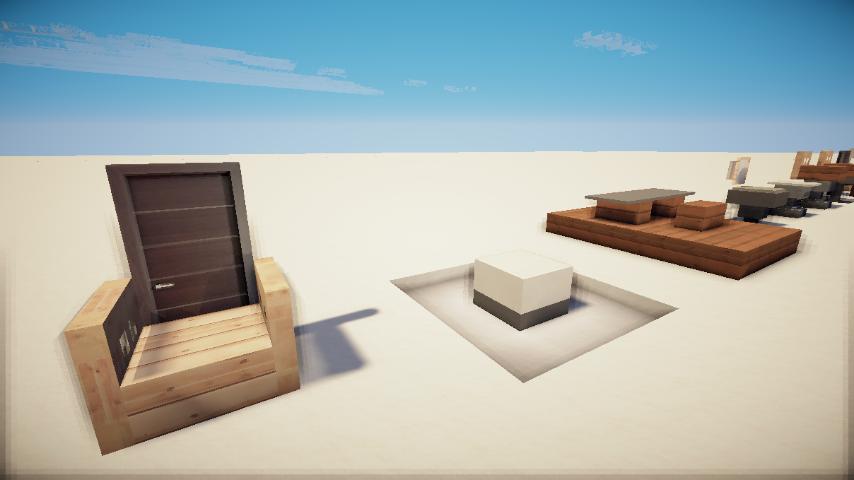 Furniture Pack n°1 : Couches and Chairs [44 different designs ...