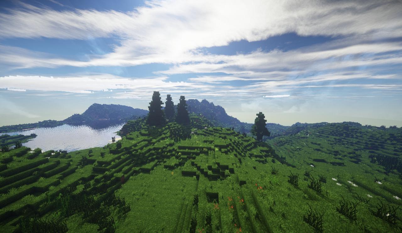 custom terrain (4608X4608) Minecraft Map