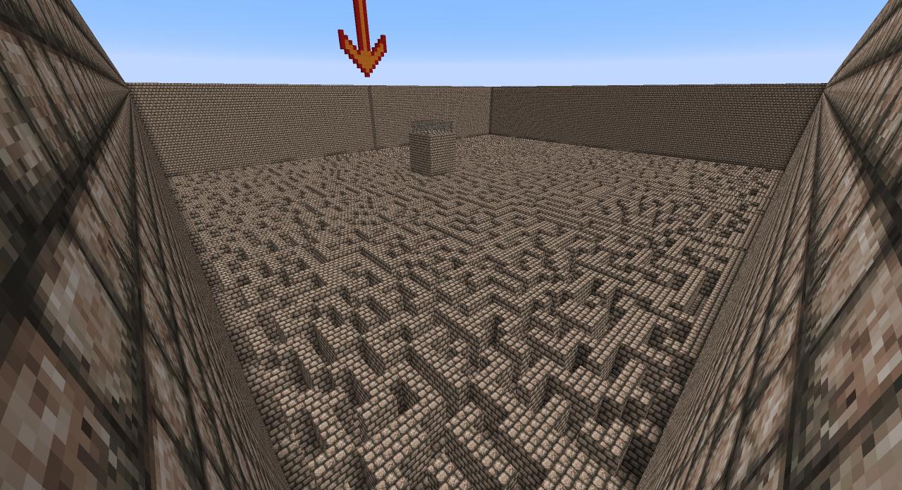 Changing Labyrinth Minecraft Map