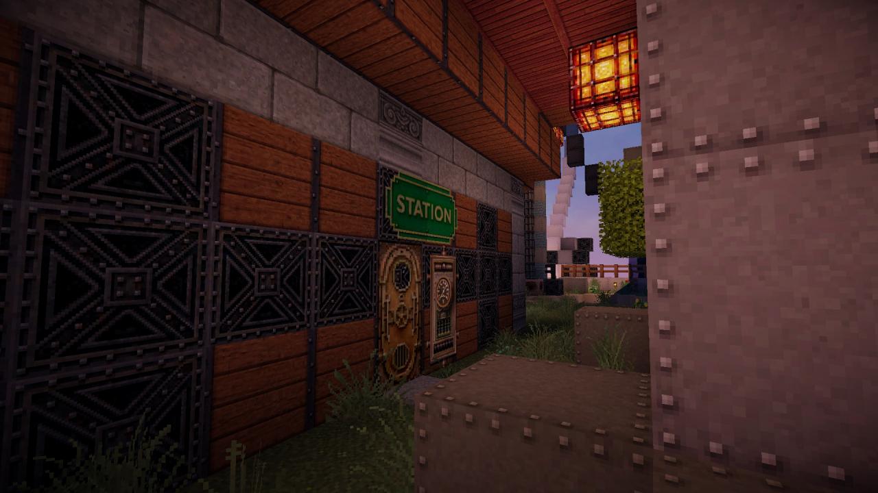 Steampunk Building Minecraft Map