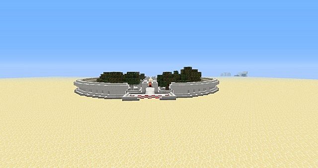 A Quartz Based Spawn Minecraft Map
