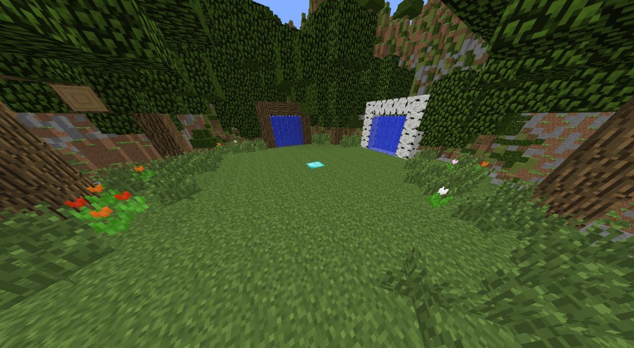 Biome Portal Spawn Minecraft Map