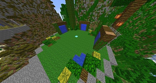 Biome Portal Spawn Minecraft Map