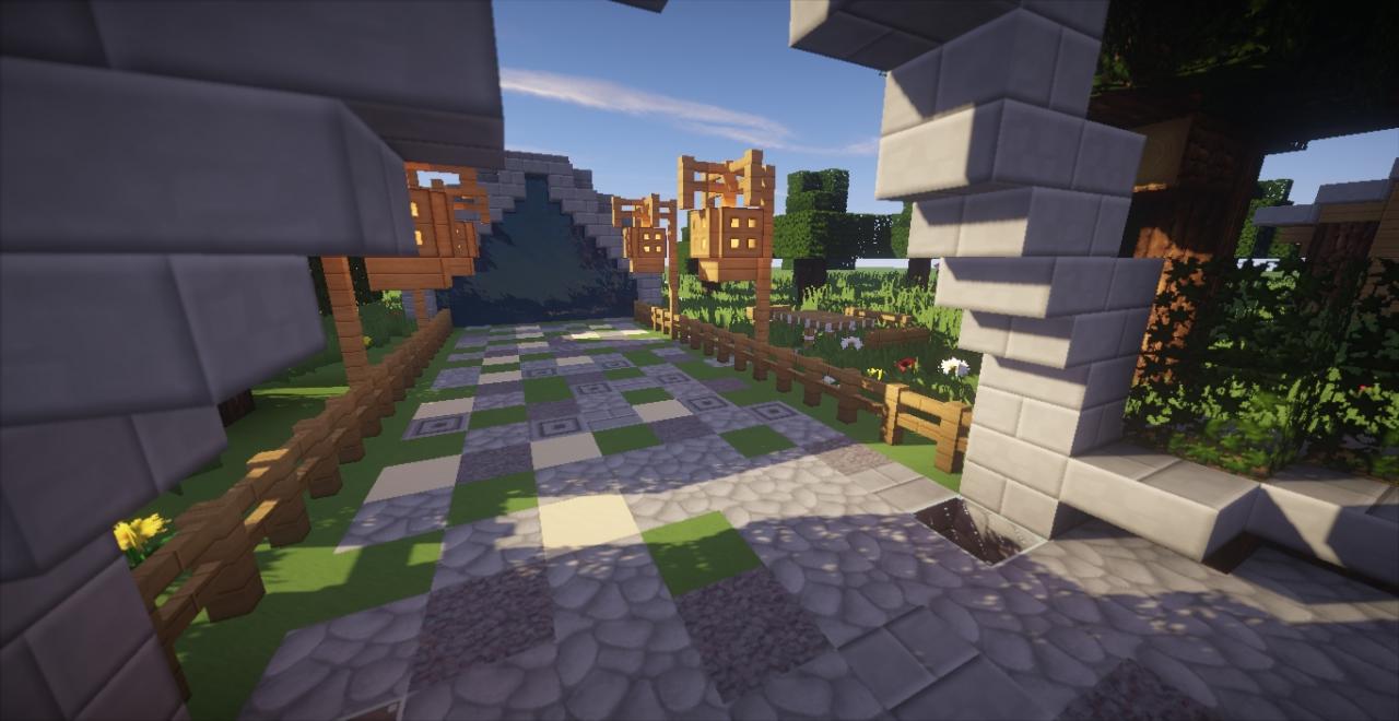 Server Spawn / Hub / Lobby Minecraft Map