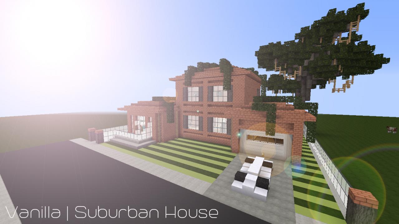 Vanilla | Suburban House #2 Minecraft Map