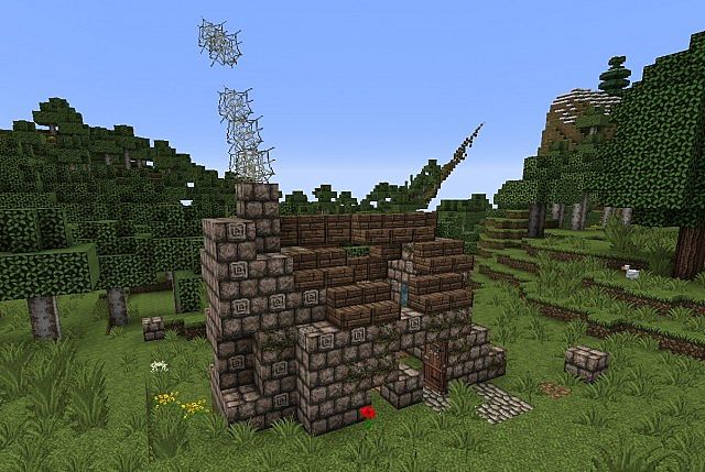 Small Ruined Cottage Minecraft Map